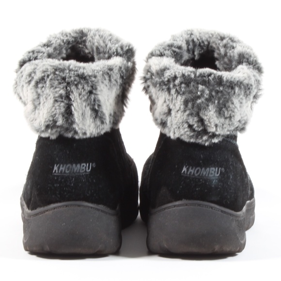 Khombu | Shoes | Khombu Womens All Weather Suede Winter Boots Black ...